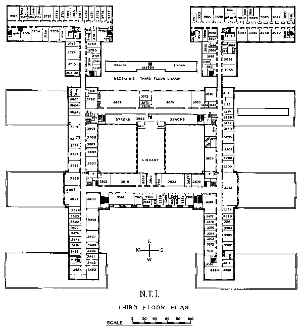 Floor Plans: NU's Technological Institute.